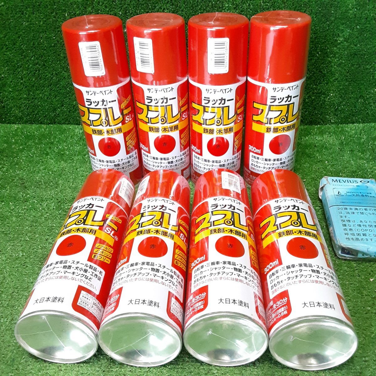 【未使用】石友c079 大日本塗料 サンデーペイント ラッカースプレー(赤) 300ml/1本 計8本セットの落札情報詳細 - Yahoo!オークション落札価格検索 オークフリー