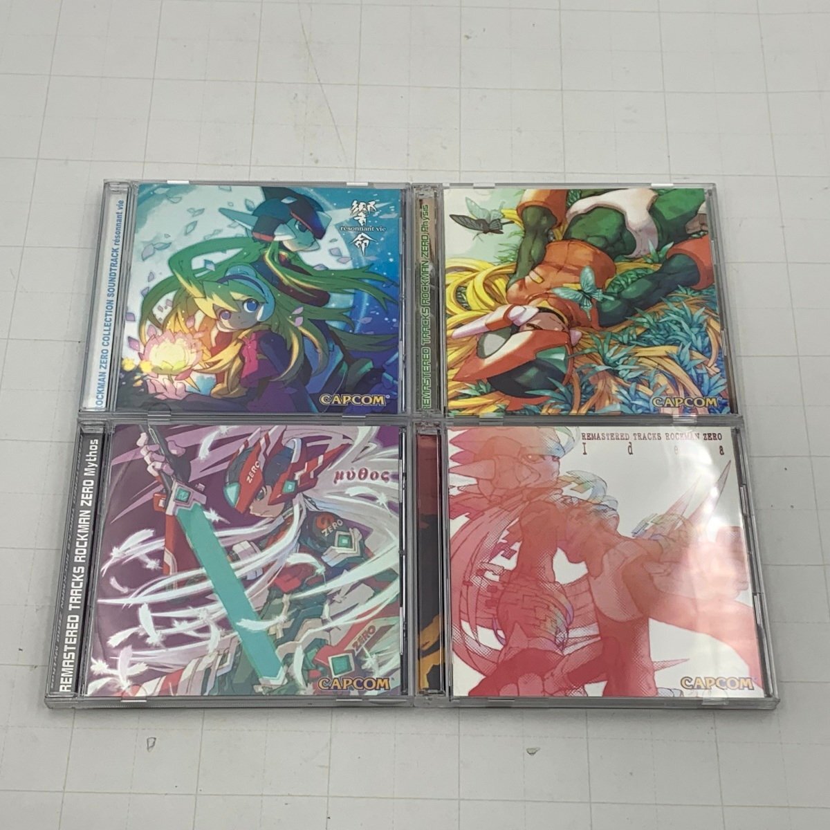 【やや傷や汚れあり】中古 CD REMASTERED TRACKS ROCKMAN ZERO Mythos/III + Physis/III ...