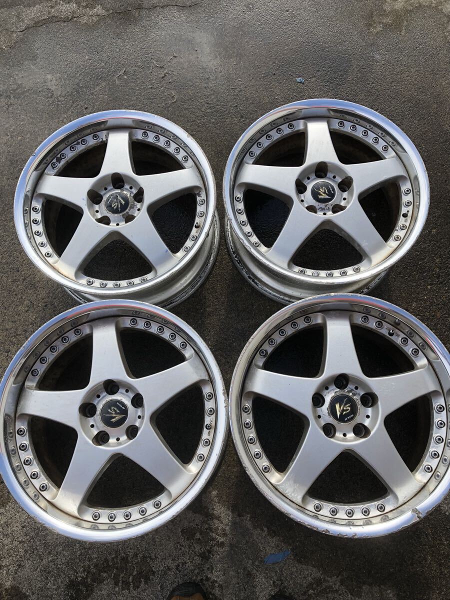 【傷や汚れあり】work vs-zf 18インチ 5h pcd114.3 8j+38 9j+38 1本曲がりありの落札情報詳細 - Yahoo!オークション落札価格検索 オークフリー