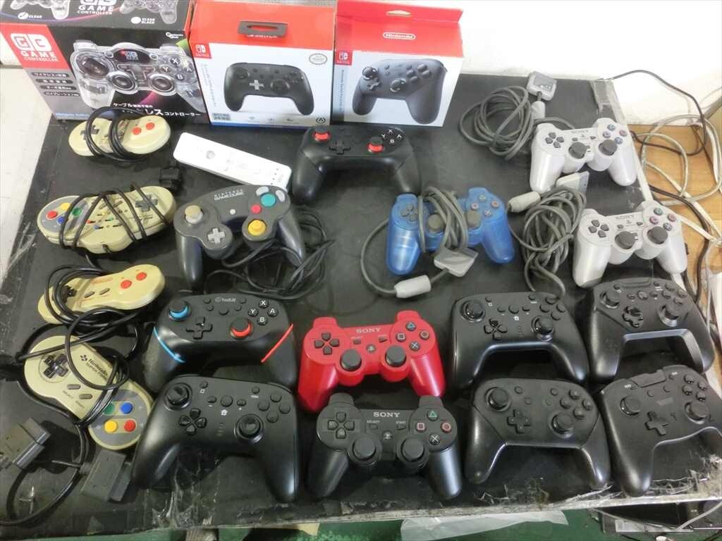 【傷や汚れあり】T【M8-70】【100サイズ】ゲーム コントローラー セット/Switch PS PS2 PS3 Wii SFC 他/ジャンク扱い/※傷・汚れ有の落札情報詳細 - Yahoo ...