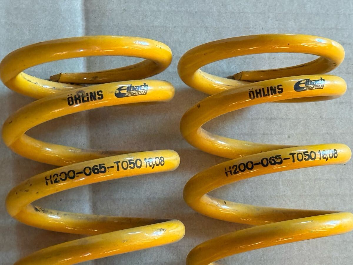 【傷や汚れあり】オーリンズ スプリング ID65 H200-065-T050 16.08 5k OHLINS Eibachの落札情報詳細 - Yahoo!オークション落札価格検索 オークフリー