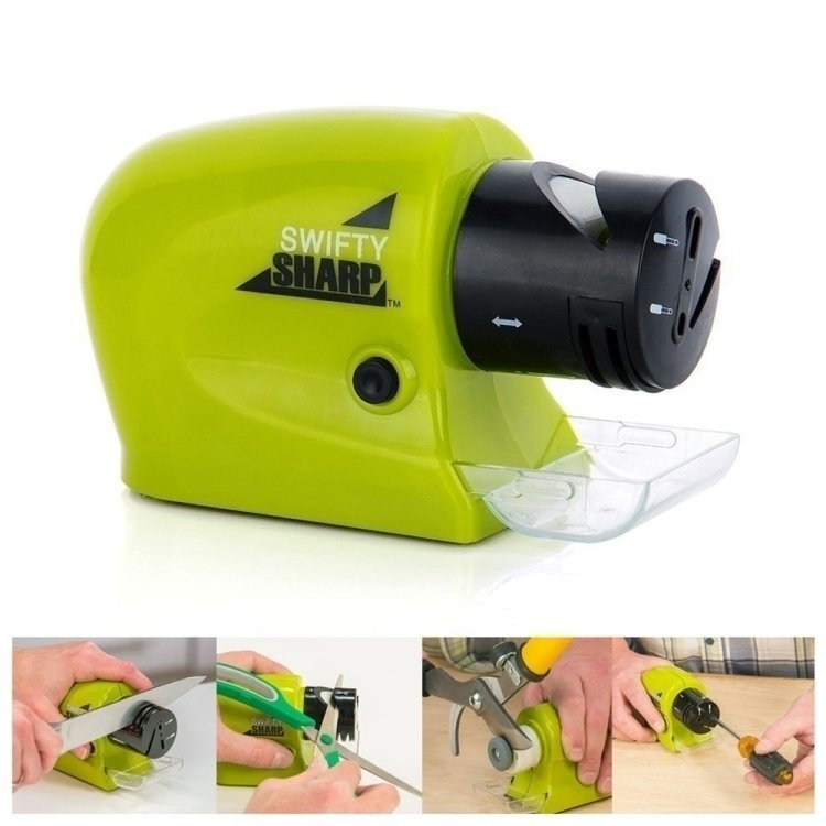 【未使用】電動シャープナー Swifty Sharp 包丁研ぎ機 電池式 コンパクトサイズ 各種刃物を手軽に砥げる SSZ13の落札情報詳細 - Yahoo!オークション落札価格検索 オークフリー