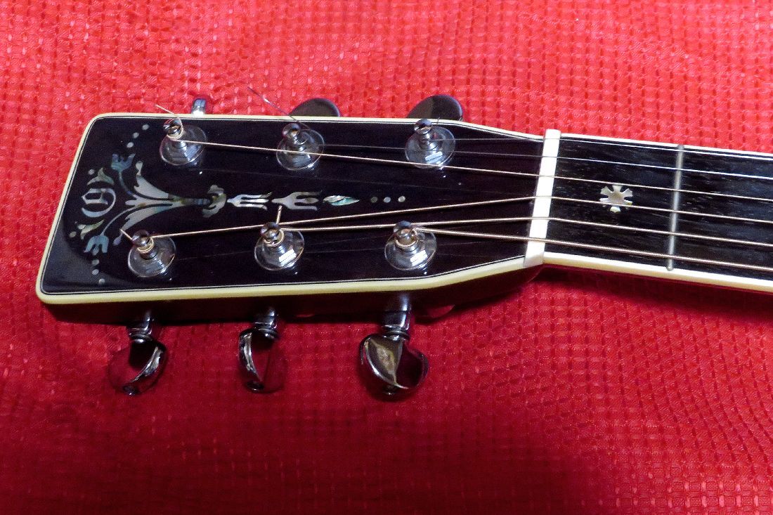 【目立った傷や汚れなし】Aria Dreadnought DS-80 by Ryouji Matsuoka 1970年代 かなりキレイです。ハードケース付き。手渡しも可。の落札情報詳細 ...