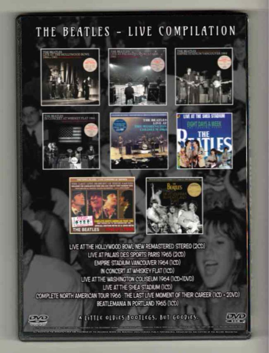 【未使用】★ THE BEATLES - Live Compilation / Flac / 1DVD-ROM + 3DVD-VIDEOの落札 ...