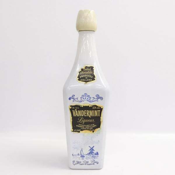 【目立った傷や汚れなし】1円~VANDERMINT（ヴァンダーミント）ミンテッド チョコレートリキュール 30％ 750ml 陶器（重量 ...