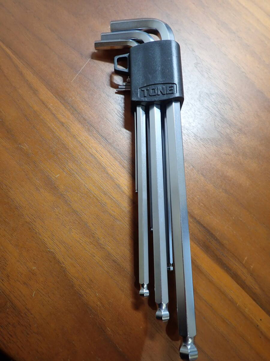 【目立った傷や汚れなし】【中古】ロングボールポイントL形レンチセット、TONE、BL900、№5の落札情報詳細 - Yahoo!オークション落札価格検索 オークフリー