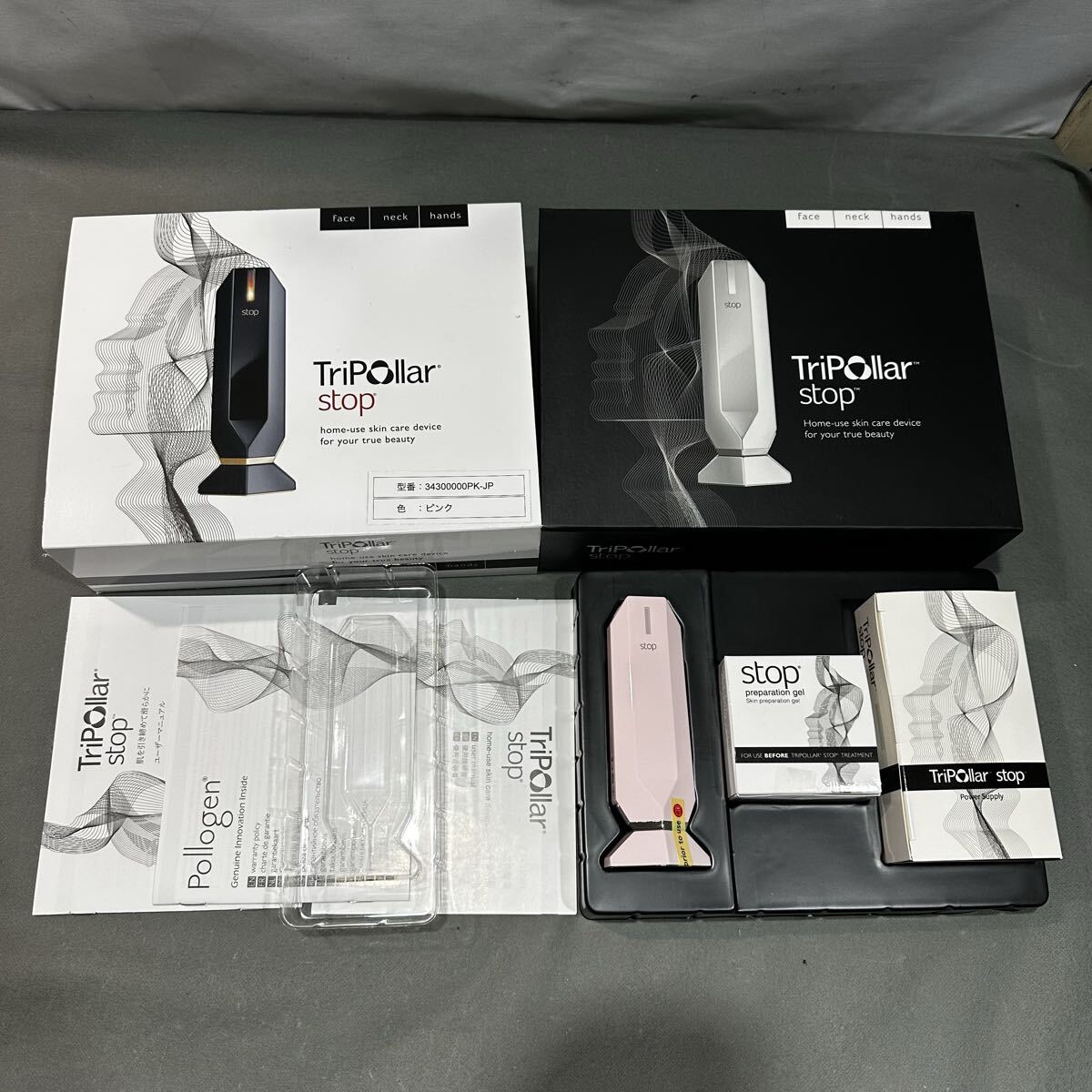 【未使用】未使用品 美顔器 TRIPOLLAR stop 34300000WT-JP トライポーラ ストップ ホワイト 美容 スキンケア フェイスケア ピンク色 80sizeの落札情報詳細 ...