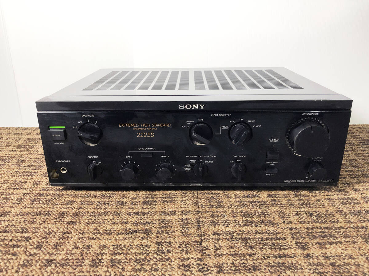 【やや傷や汚れあり】中古★SONY ソニー 222ES ステレオプリメインアンプ【TA-F222ESX】FNMQの落札情報詳細 - Yahoo ...
