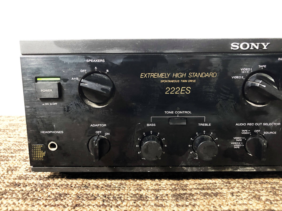 【やや傷や汚れあり】中古★SONY ソニー 222ES ステレオプリメインアンプ【TA-F222ESX】FNMQの落札情報詳細 - Yahoo ...