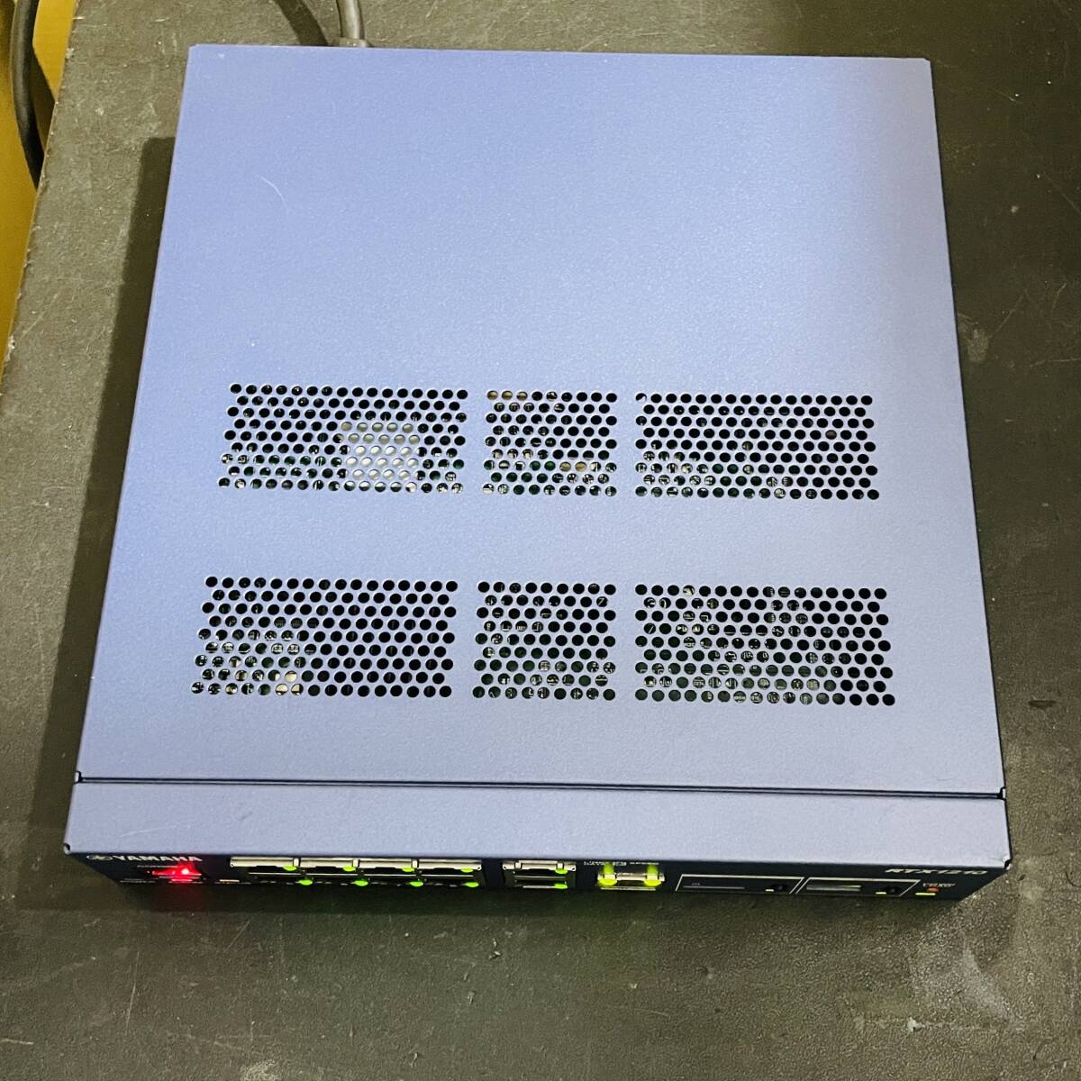 【傷や汚れあり】(ヤ) 873【通電OK】YAMAHA RTX1210 ギガアクセス VPN ルーター 端末管理 LANマップ ダッシュボード ...