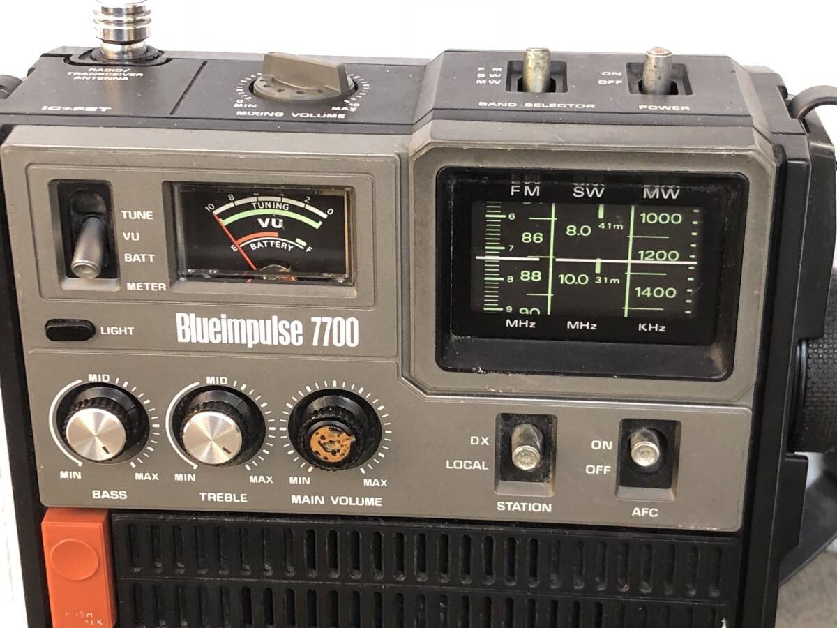 【やや傷や汚れあり】 三洋電機 SANYO 【RP-7700】Bluelmpulse FM/MW/SWの3バンド・ラジオ ジャンク品 の落札 ...