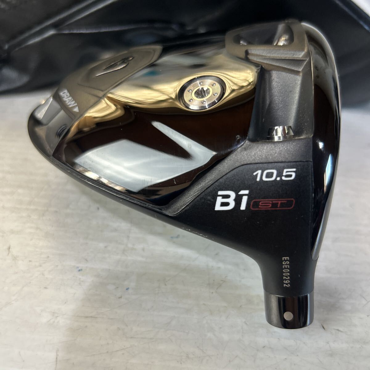 【目立った傷や汚れなし】美品 BRIDGESTONE ブリヂストン B1 ST 10.5° 1W ドライバーヘッド単品 カバー付属 B1ST ...
