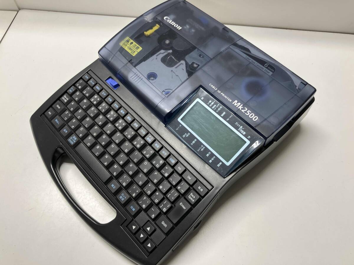 【全体的に状態が悪い】現状品 Canon キャノン ケーブルIDプリンター Mk2500の落札情報詳細 - Yahoo!オークション落札価格 ...