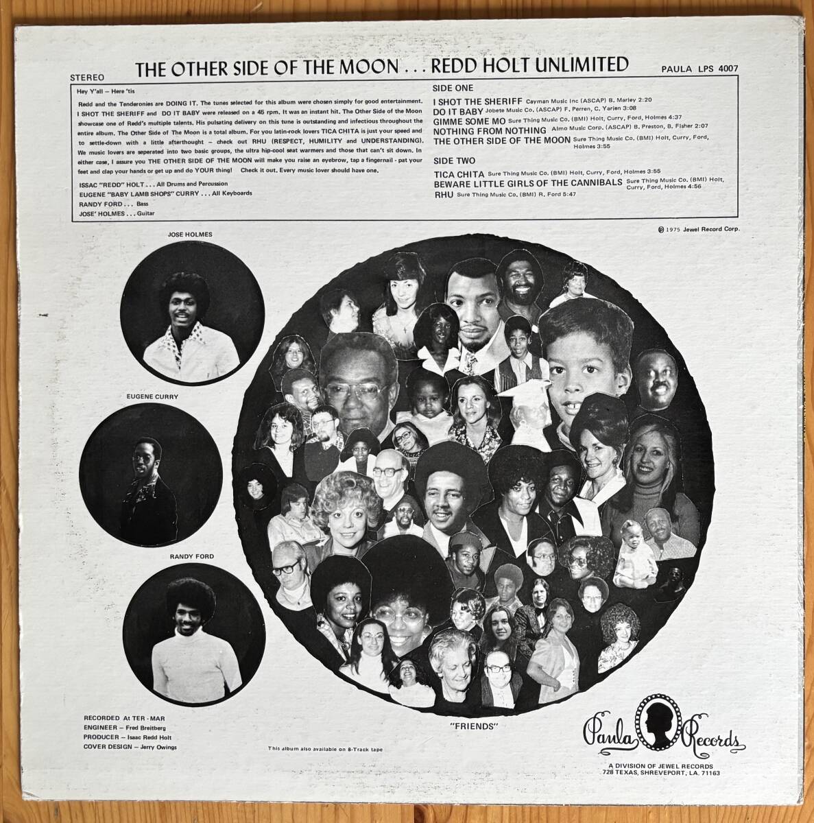 【やや傷や汚れあり】Redd Holt Unlimited / The Other Side Of The Moon LP レコード ...