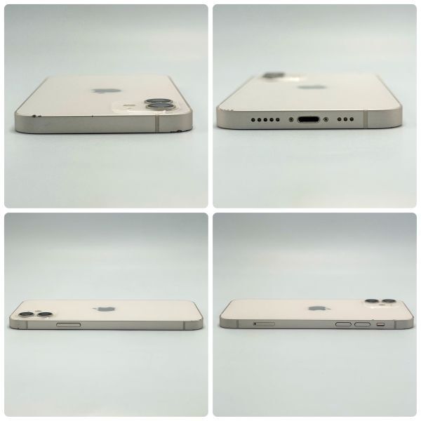 【やや傷や汚れあり】【早い者勝ち/1円スタート】Apple iPhone12 A2402 MGHP3J/A 64GB ホワイト docomo ...