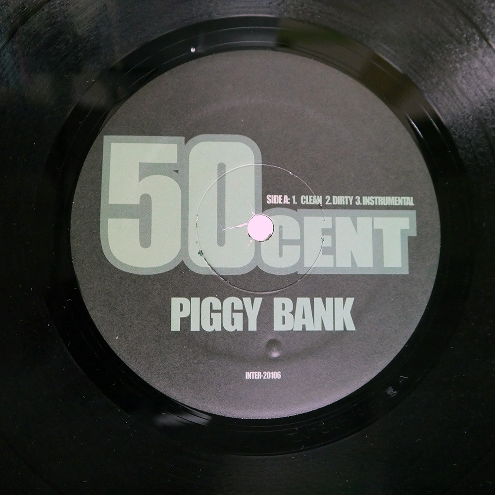 【やや傷や汚れあり】メキシコ盤 50 CENT/PIGGY BANK / SO AMAZING/NOT ON LABEL (50 CENT ...