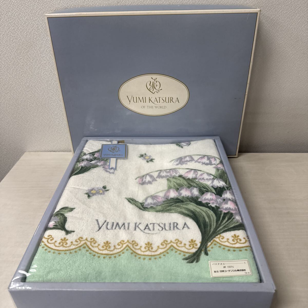 【未使用】 KATSURA YUMI バスタオル 綿100 マリーロング 花柄 桂由美 未使用品 の落札情報詳細 - Yahoo!オークション ...
