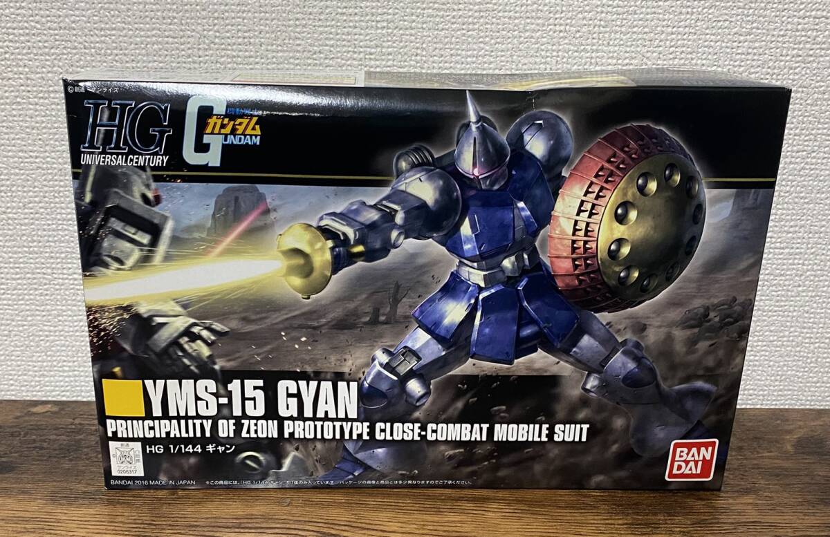 【未使用】TOY499 1円オークション BANDAI バンダイ 機動戦士ガンダム YMS-15 ギャン プラモデル ガンダム コレクター ...