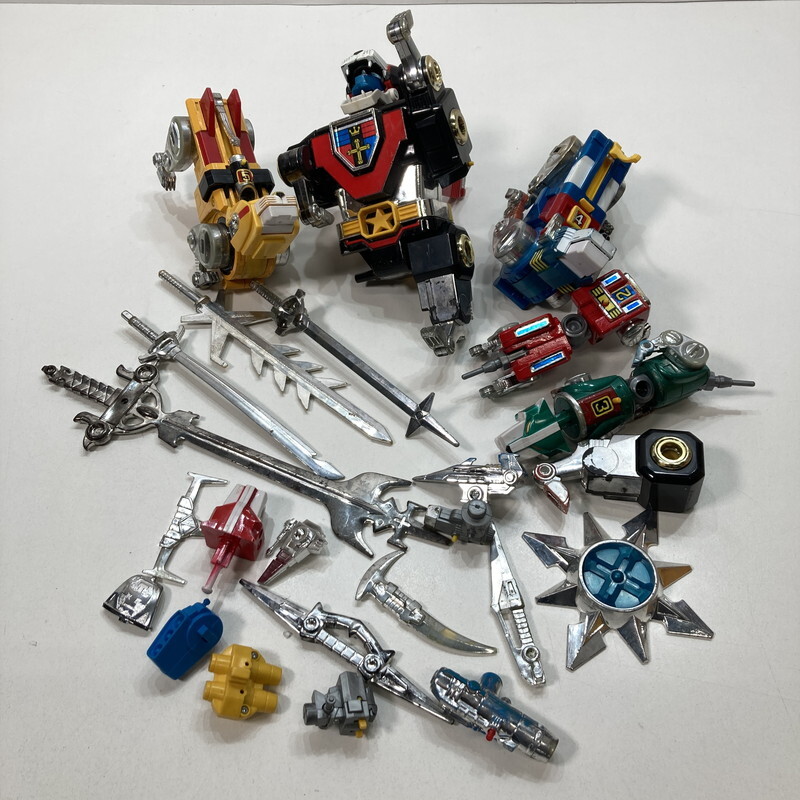 【全体的に状態が悪い】FUZ【ジャンク品】未来獣合体 百獣王ゴライオン 超合金 本体足壊れ その他欠品等あり〈037-251231-IO-19 ...