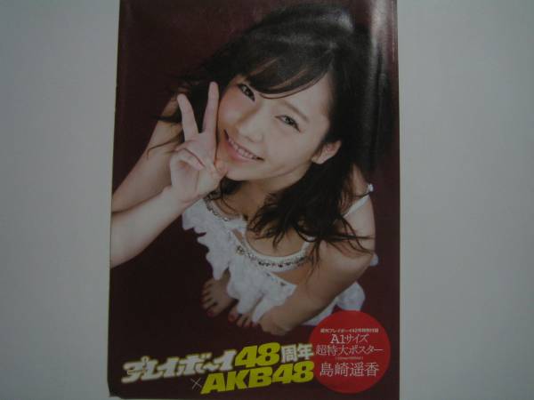 【未使用】ポスター 島崎遥香 AKB48 84㎝×56㎝ の落札情報詳細 - ヤフオク落札価格検索 オークフリー