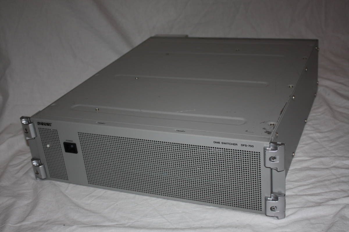 SONY DFS-700 本体・コントローラー・ケーブルのフルセットDMEスイッチャー(オプションボード3枚もすべて付)の落札情報詳細 ...