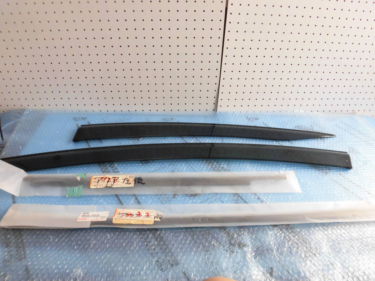 【即決】トヨタ純正 NHP10 アクア 左 リア・フロントドアバイザー08611-52302・08615-52201 モールおまけつき ...