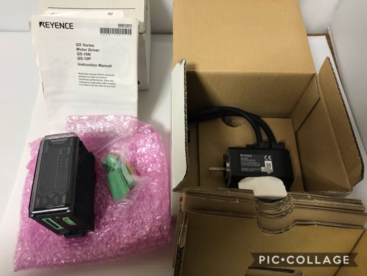 Keyence QS-10P Stepper Motor Driver W/ Keyence QS-M42, 40% OFF