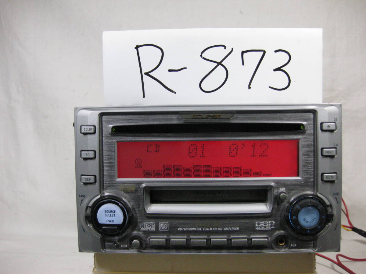 【傷や汚れあり】R-873 ECLIPSE イクリプス E3302CMT MDLP フロント AUX 2Dサイズ CD&MDデッキ 補償付の落札情報詳細 - ヤフオク落札価格検索 オークフリー