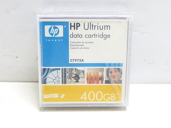 【未使用】1円～ HP LTO2 Ultrium 400GB データカートリッジ C7972A の落札情報詳細 - Yahoo!オークション ...