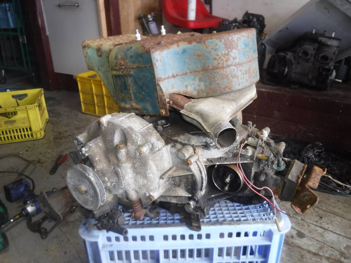 K111 スバル360 エンジン ミッション付 全国発送可能 個人宅可能 サンバー r2の落札情報詳細 - Yahoo!オークション落札価格 ...