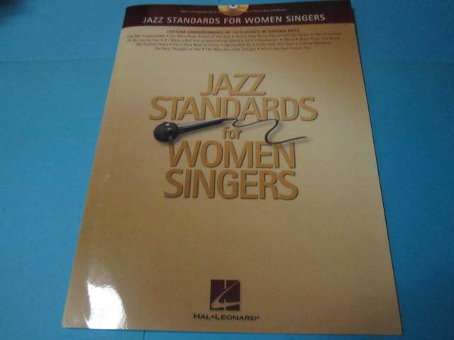 輸入ヴォーカル用楽譜 Jazz Standards for Women Singers CD付 (ジャズ 女性シンガー ヴォーカリスト）の落札情報詳細 - ヤフオク落札価格検索 オークフリー