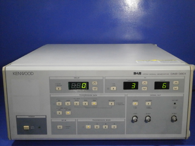 KENWOOD DAB-3801 OFDM SIGNAL GENERATORの落札情報詳細 - Yahoo!オークション落札価格検索 オークフリー