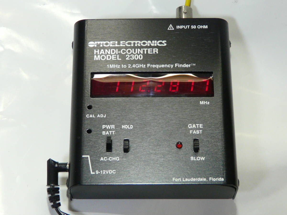 SWAN (日本総代理店 ㈱カツミ電機) 周波数カウンター POKET SIZE HANDI-COUNTER 1MHZ ～ 2.4GHZ 中古 ...