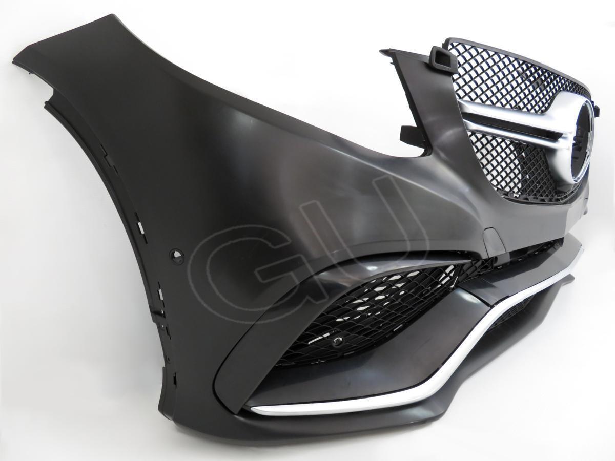 【新品】 ベンツ GLE W166 C292 GLE350d GLE43 → GLE63 S AMG LOOK フロント バンパー グリル ...