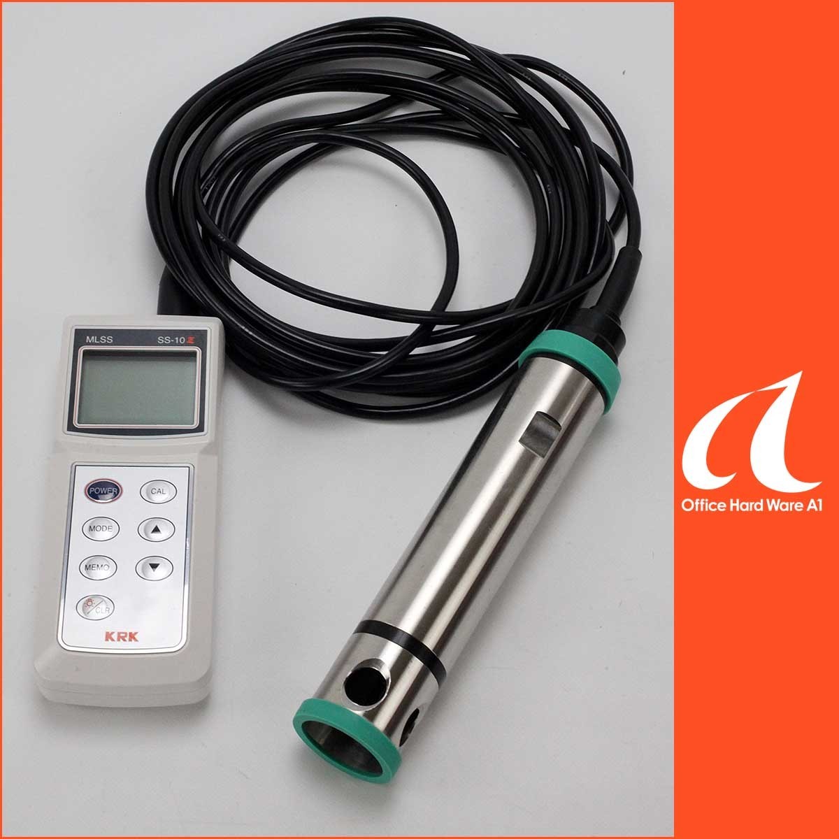 MLSS/界面計 SS-10Z 汚泥濃度計 KASAHARA 笠原理化工業 / 通電・起動チェックのみ【中古】J の落札情報詳細 - ヤフオク落札価格検索 オークフリー