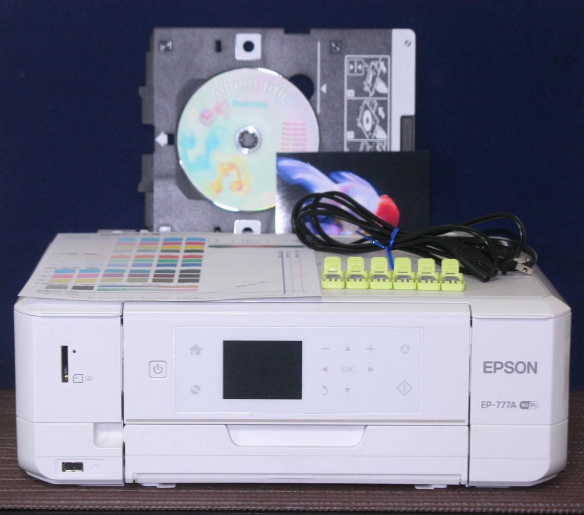 送料込み EPSON エプソン プリンタ 複合機 Colorio EP-777A 美品 メンテ済 IC70インクほぼ満 動作保証1週間 の落札情報詳細 - ヤフオク落札価格検索 オークフリー