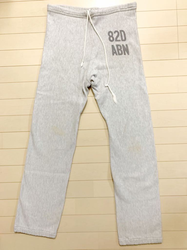 80's CHAMPION 82D ABN リバースウィーブ AIR BORNE スウェットパンツ USA製 / ビンテージ 80年代 チャンピオン 70's ミリタリー 染み込みの落札情報 ...