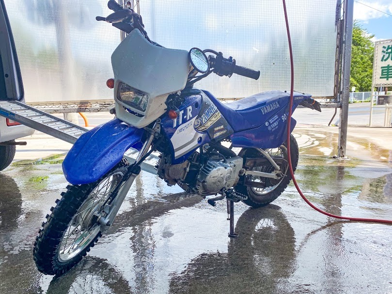 訳あり ヤマハ TTR90 公道仕様 保安部品付き ファンライド ミニモト オフロード 希少車種 超軽量 レストアベースの落札情報詳細 - Yahoo!オークション落札価格検索 オークフリー