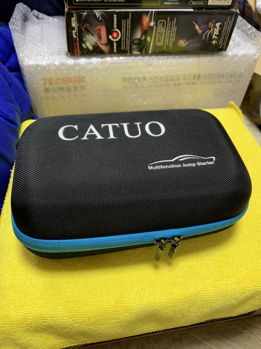 【新品】大容量ジャンプスターターCATUO 未使用(箱なし)、SUAOKI G7 中古(2回ほど使用)箱あり、2台ワンセットの落札情報詳細 ...