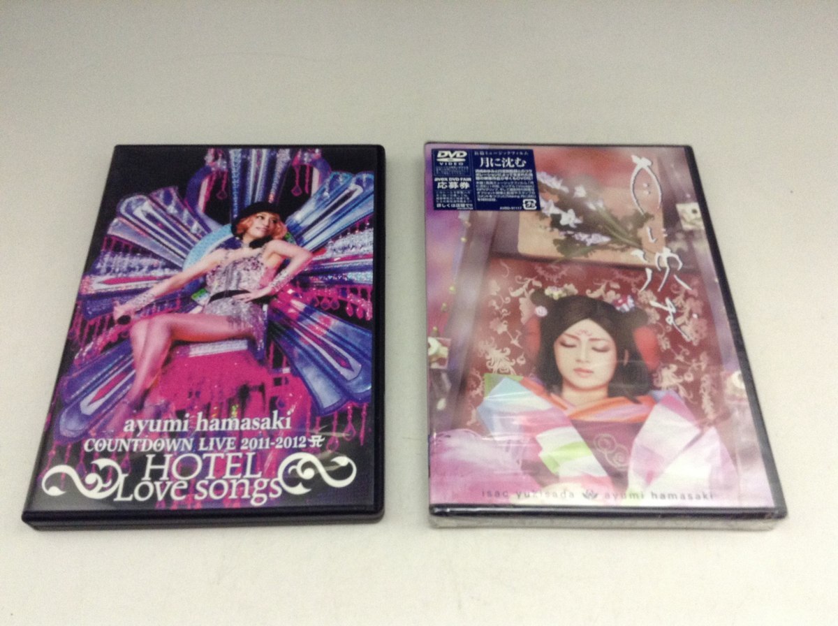 中古 DVD 浜崎あゆみ 2点 COUNTDOWN LIVE 2011-2012 HOTEL love songs 月に沈む /af108の落札情報詳細 - ヤフオク落札価格検索 オークフリー