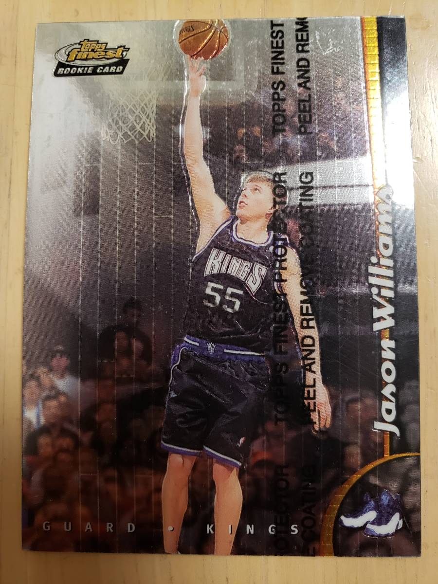 1998 -99 Toops Finest JASON WILLIAMS RC / ジェイソン ウィリアムズ J-Will White ...