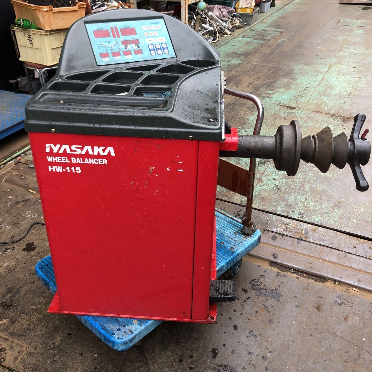 イヤサカ ホイールバランサー HW-115 リム径24インチまで 100v 超美品の落札情報詳細 - Yahoo!オークション落札価格検索 オークフリー