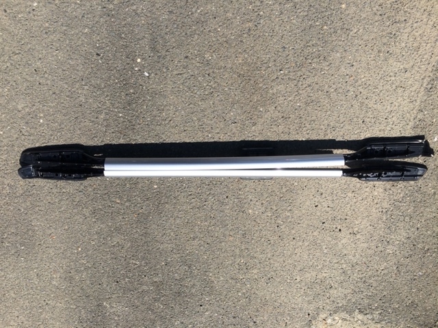 LAND CRUISER PRADO 150ランクルプラド純正ルーフラックレールカラードGENUINE ROOF RACK RAILシルバ ...