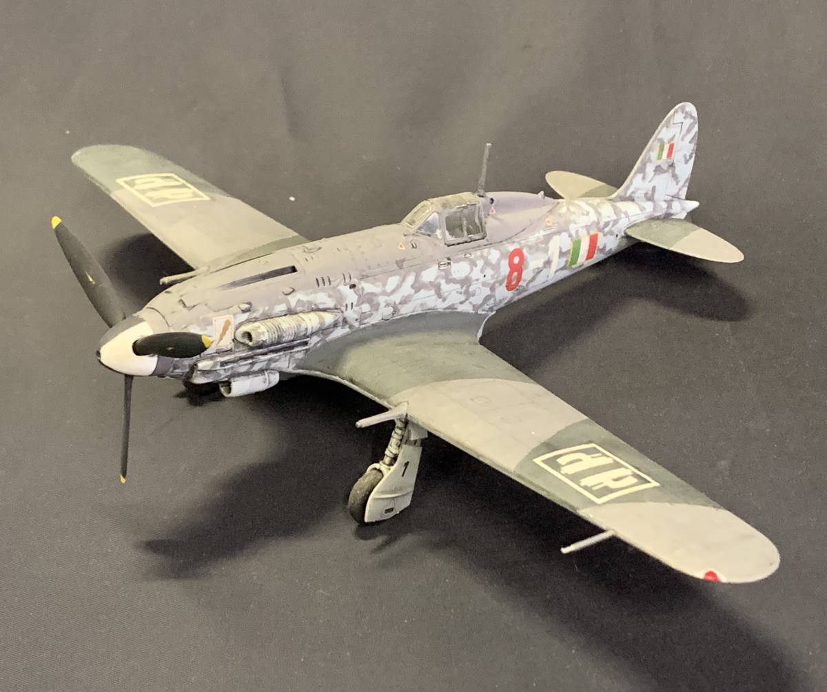 完成品 ハセガワ 1/48 マッキMC.205 ヴェルトロ ANR空軍 イタリア C.205 一部難ありの落札情報詳細 - ヤフオク落札価格 ...
