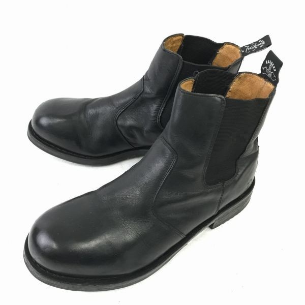 BOOGA★本革/グッドイヤー製法/サイドゴアブーツ【29.5/黒】 KB52-1の落札情報詳細 - ヤフオク落札価格検索 オークフリー