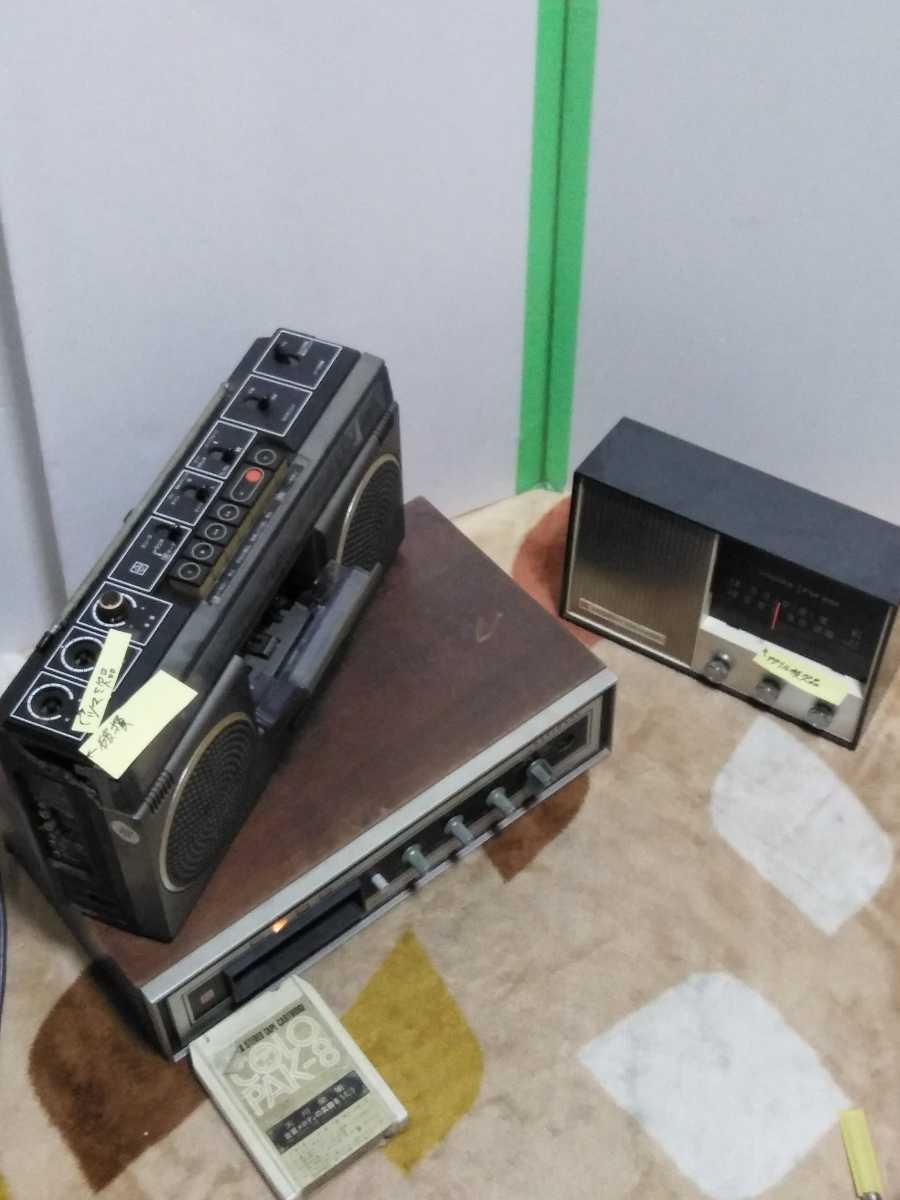 昭和レトロ まとめ売り ナショナル RS-810/RQ-4050/RE-712 USED品 現状渡し[ジャンク品 部品取り用]の落札情報詳細 ...
