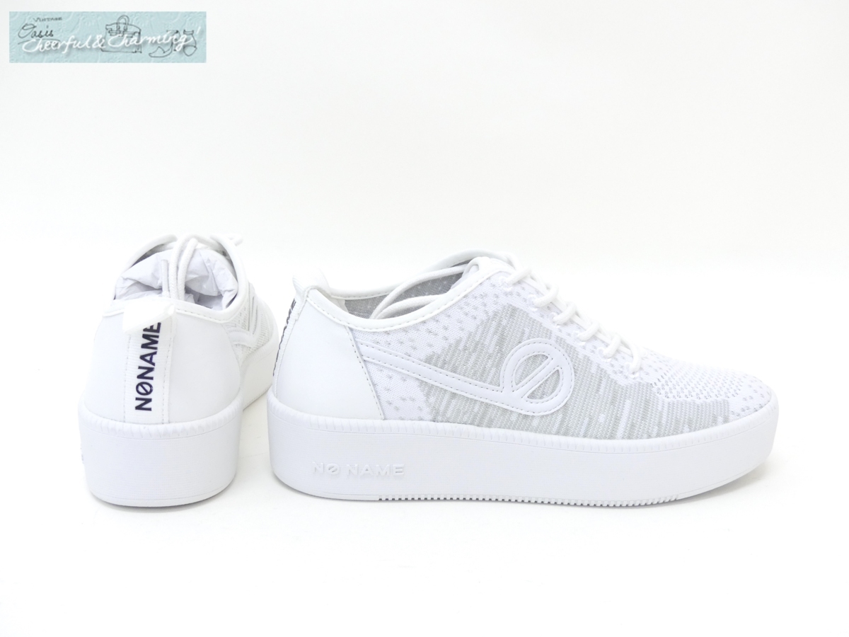 【新品】未使用 NO NAME/ノーネーム ニットスニーカー JAVA SOFT STK 36 ホワイト×ライトグレー ’17年購入品の落札情報詳細 - Yahoo!オークション落札価格検索 ...