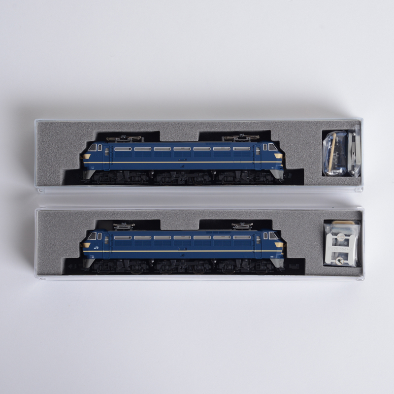 KATO 3047-3・3047-2 EF66 前期形+EF66 後期形 ブルートレイン牽引機 Nゲージ 昭和 国鉄形電気機関車 JR西 鉄道 ...