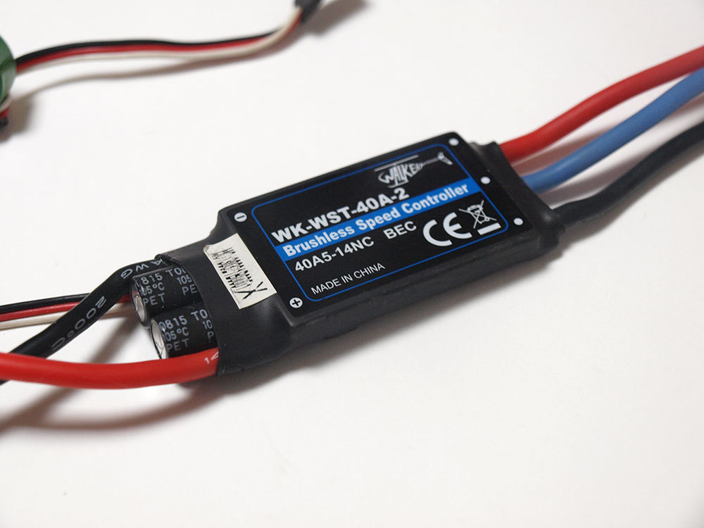 【M189】WALKERA WK-WST-40A-2 ブラシレス スピードコントローラー 中古品（検索：ワルケラ アンプ Brushless ...