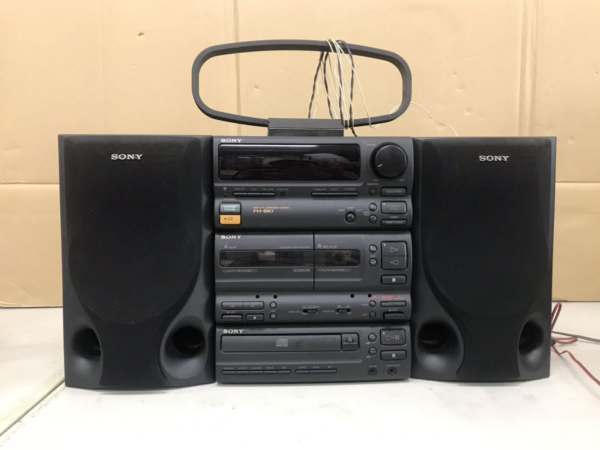 SONY HCD-B10 /SS-J10 システムコンポ ジャンクの落札情報詳細 - Yahoo!オークション落札価格検索 オークフリー